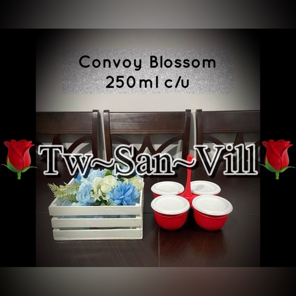 Tupperware | Kitchen | Tupperware Beautiful New Blossom Table Condiment ...